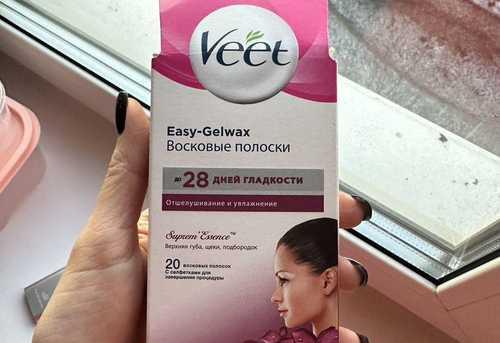 Veet восковые полоски