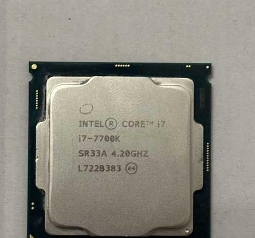 Процессор Intel core i7 7700k