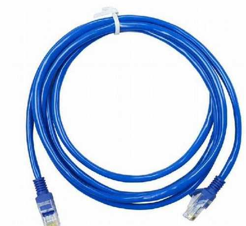 RJ45 Ethernet 10м Интернет кабель синий патч корд
