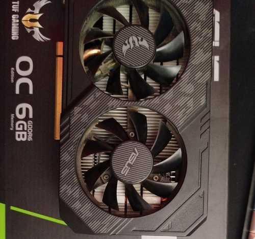 Видеокарта gtx 1660 ti asus tuf gaming 6gb