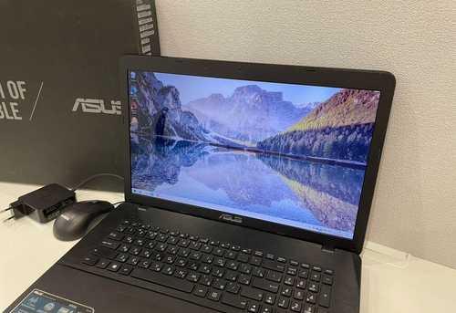 Ноутбук asus X751S 17.3" 4-ядра /4Gb/500GB