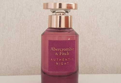 Духи женские abercrombie & fitch Authentic night