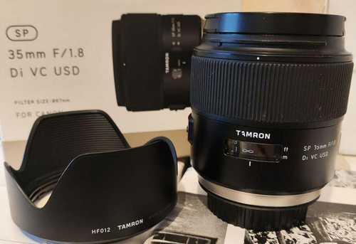 Объектив Tamron SP 35 mm f/1.8 Di VC USD Canon