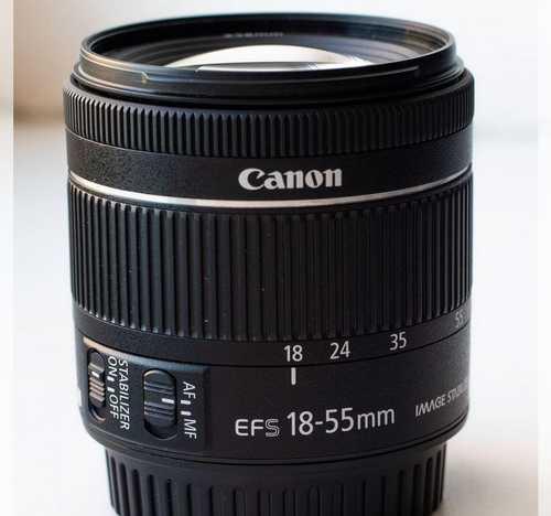 Canon EF-S 18-55mm f/4-5.6 IS STM