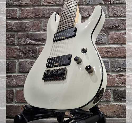 Электрогитара USA Schecter Demon 8 WH   Nux Air