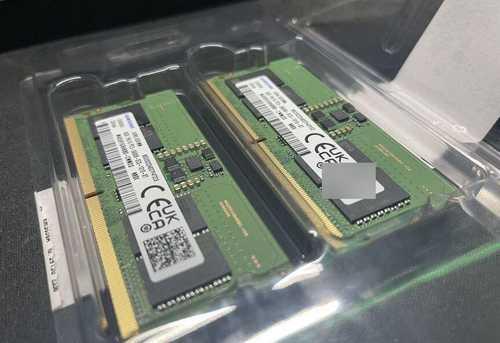 Оперативная память DDR5 sodimm 8x2 (16gb) 5600Mhz