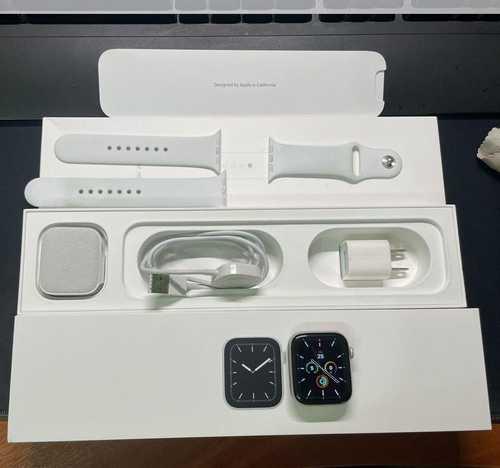 Часы apple watch 5 Silver