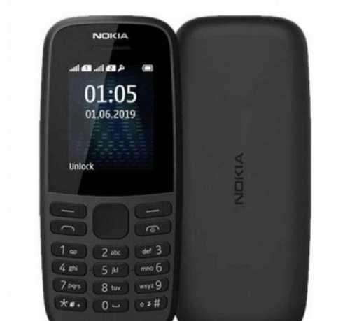 Телефон Nokia 105 ds 2 сим карты