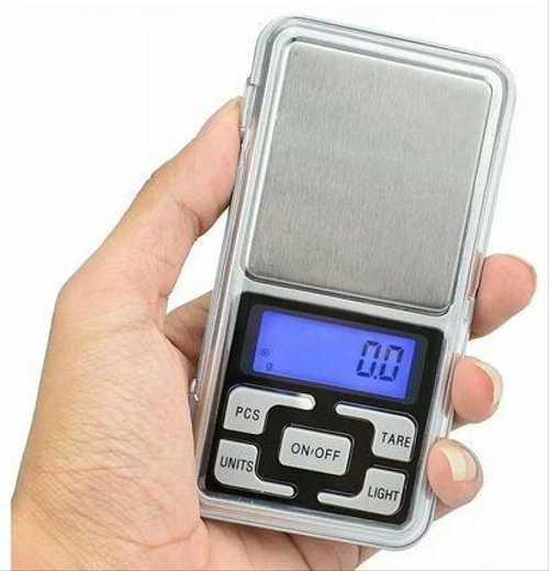 Электронные карманные весы Pocket Scale MH-500 (50