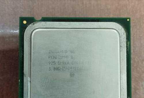 Процессор Intel Pentium D925 SL9KA
