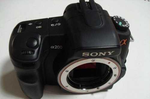 Sony A200 зеркальный