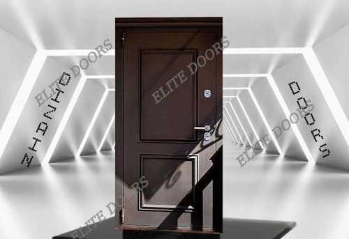 Трехконтурная металлическая дверь в дом DD-229