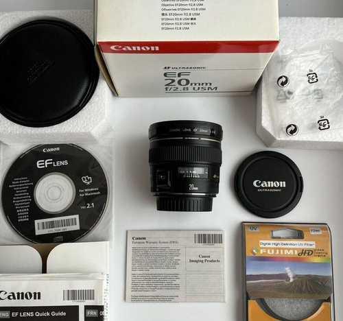 Canon 20mm 2.8