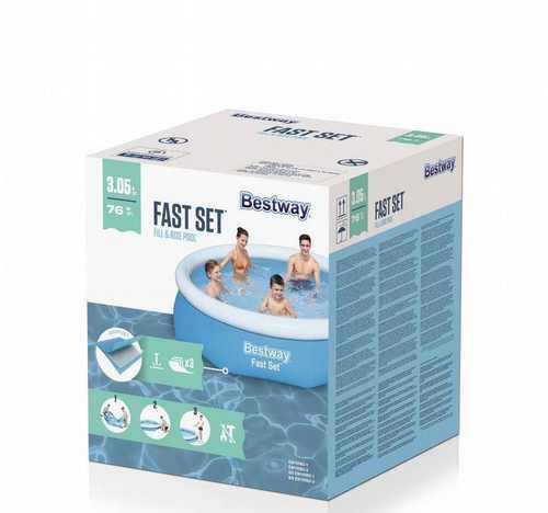 Новый Бассейн Bestway 305х76
