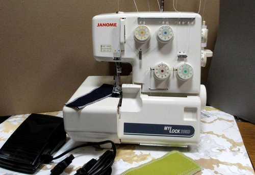 Оверлок janome 205d