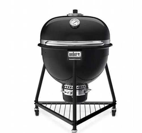 Угольный гриль weber summit kamado E6 черный