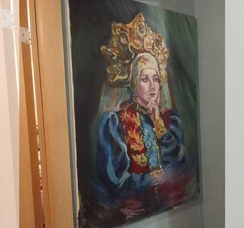 Картина маслом на холсте большая
