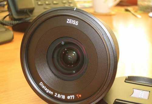 Объектив Zeiss Batis Distagon 18mm f/2,8