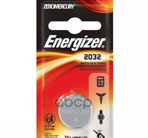 Батарейка energizer cr2032 lithium 3v energizer