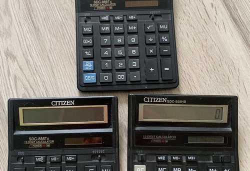 Калькуляторы citizen SDC-888
