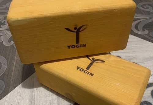 Блоки для йоги деревянные