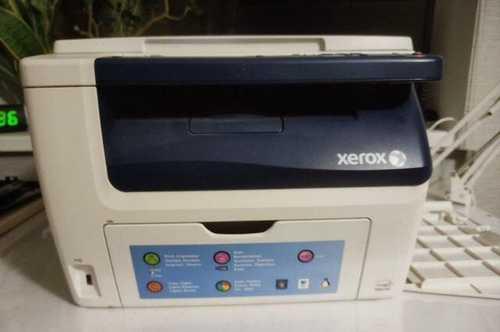 Цветной мфу Xerox Workcentre 6015, картриджи