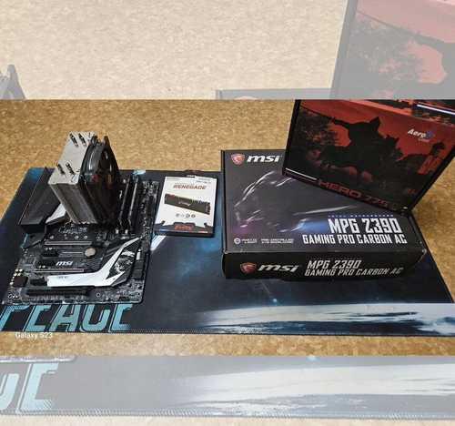 Intel core i5 9600k/ MSI Z390 gaming pro carbon ac