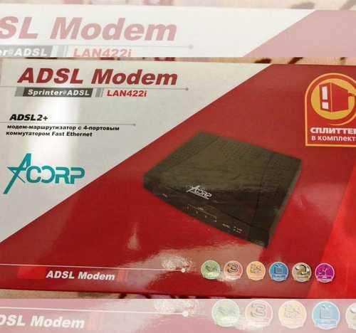 Adsl modem Acorp