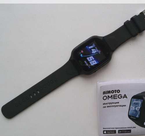 Часы детские Aimoto Omega 4G черные