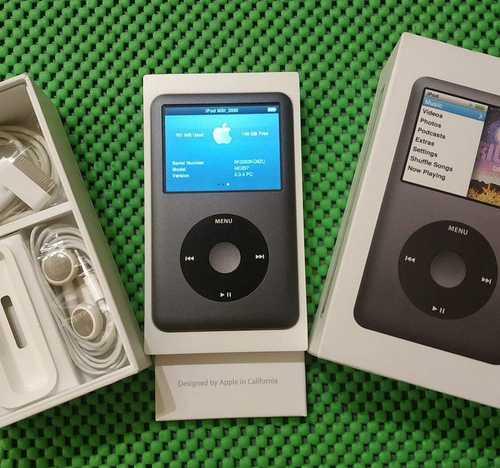 iPod classic 160gb black 88 часов на диске