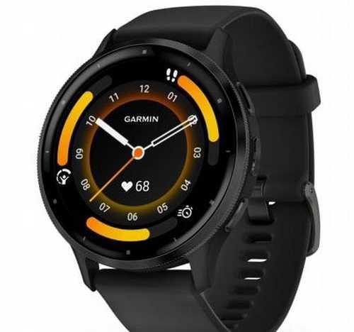 Garmin Venu 3 черные с серым безелем