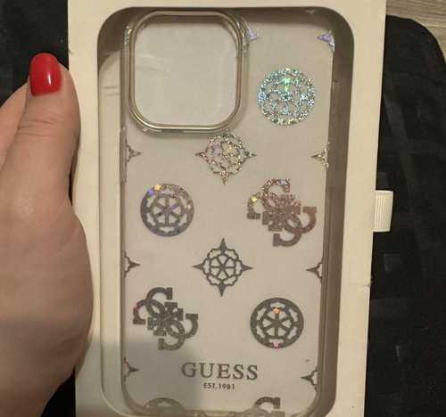 Чехол на iPhone 14 pro max guess новый