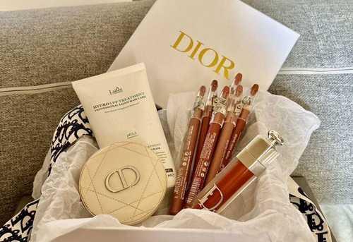 Косметика пакетом: Dior, Lador + карандаши