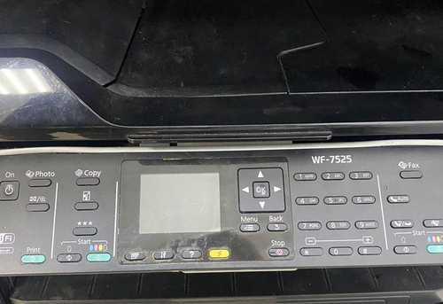 Epson wf-7525 (на запчасти)