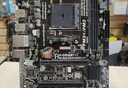 Мат. плата Gigabyte GA-F2A68HM-S1/FM2+/DDR3/mATX