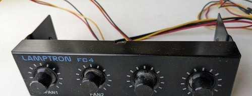 Контроллер вентиляторов Lamptron FC4 (LFC4-BK)