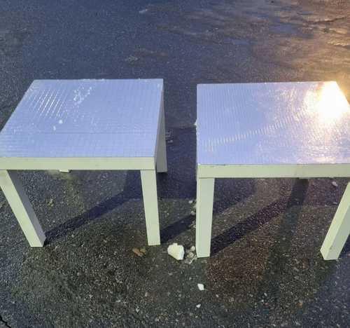 Журнальный столик IKEA с зеркальным покрытием