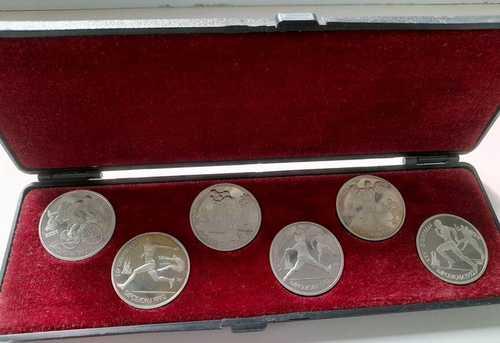 Набор Монет 1 рубль 1991г.Олимпиада в барселоне
