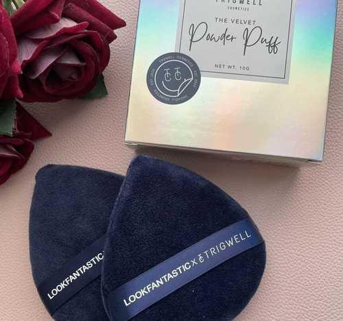 Пуховки-спонжи Trigwell cosmetics powder puff