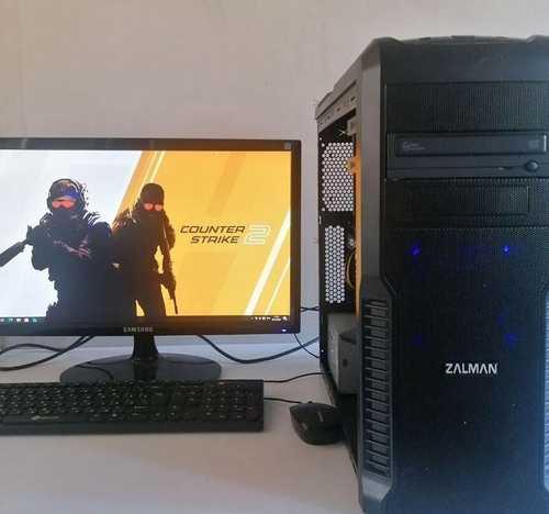 Игровой ПК, Xeon E3-1270V3, Radeon RX 580, RAM 16 ГБ