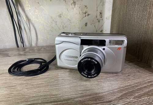 Пленочный фотоаппарат olympus superzoom 70G