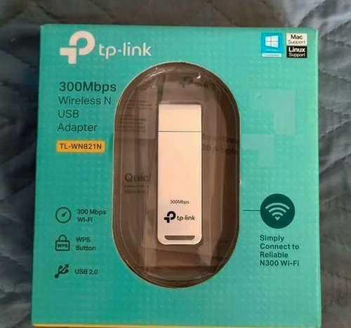 Usb wifi адаптер TP-link TL-WN821N 300Mbps