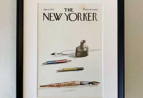 Обложка журнала The New Yorker 6 янв 1975
