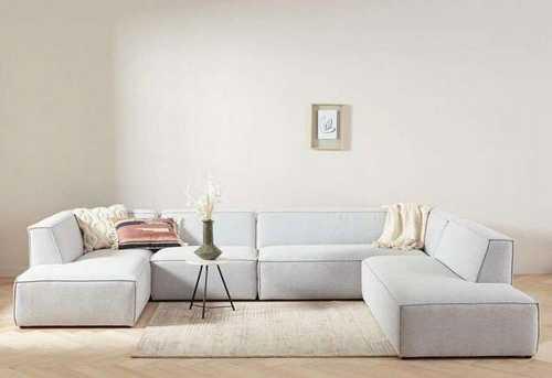Угловой диван в стиле лофт