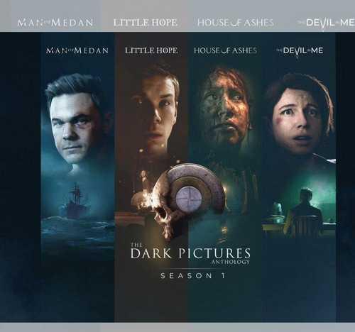 The Dark Pictures Anthology 4в1 Season One PS4/PS5