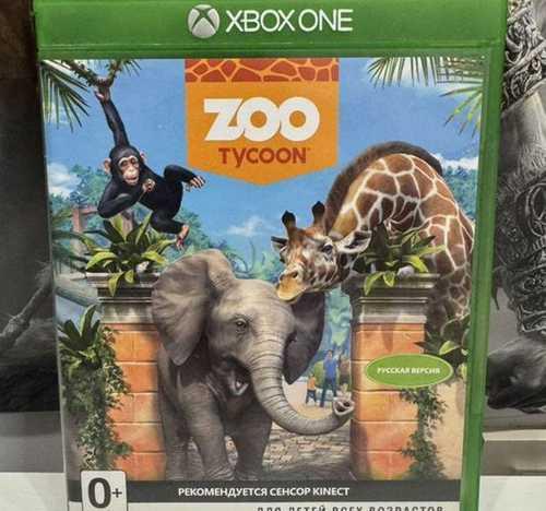 Диск zoo tycoon для Xbox one