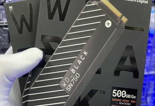 500GB Western Digital WD Black PCIe WDS500G3XHC