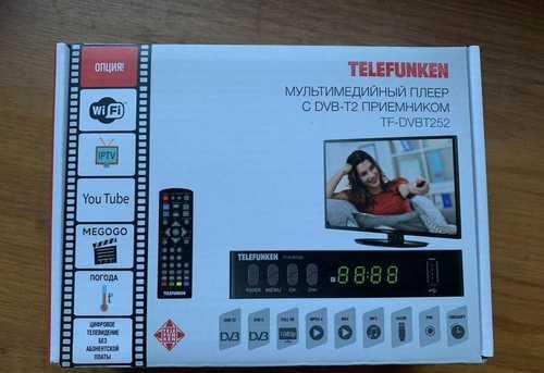 Приставка Telefunken TF-dvbt252,видеорегистратор