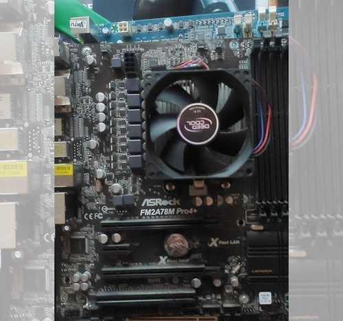 Комплект мат. плата Asrock FM2A78M Pro+ +A10 7850k