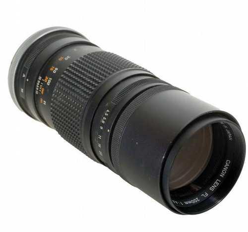 Canon lens FL 200mm f4.5